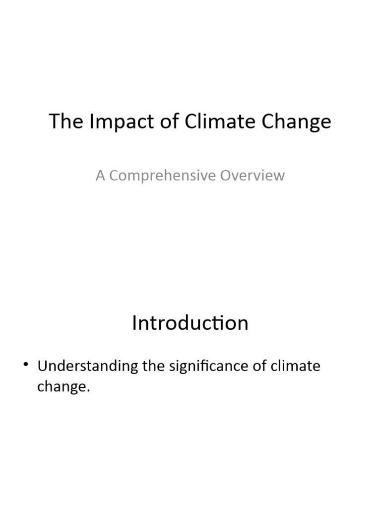 The_Impact_of_Climate_Change | PDF