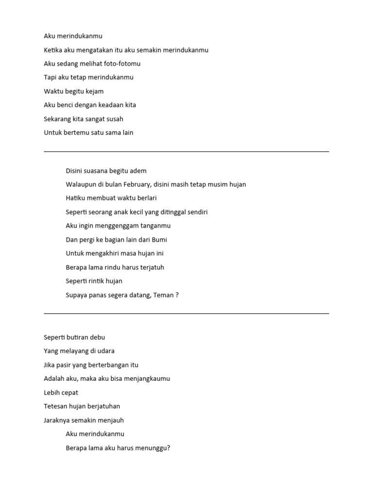 BTS Puisi | PDF | Pengembangan Diri | Puisi