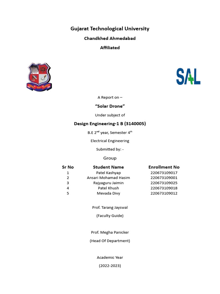Report First Page | PDF