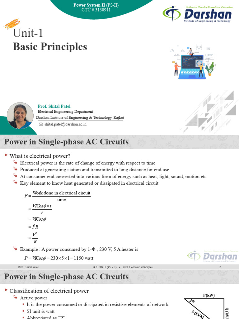 PS - II GTU Study Material Presentations Unit-1 17072020032950AM | PDF ...