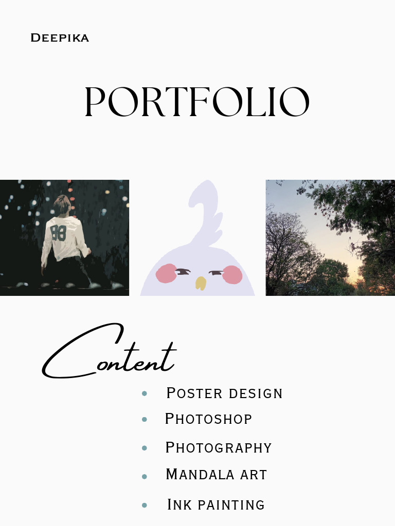 Portfolio - Deepika - 20240719 - 123808 - 0000 | PDF