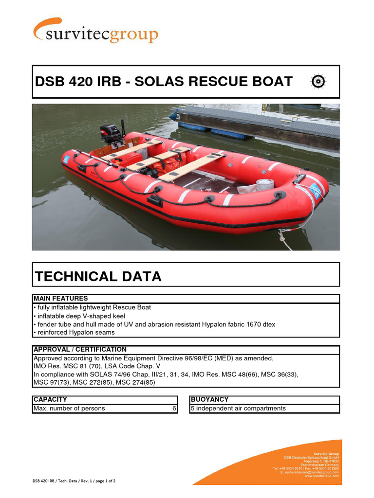 Datasheet 1 Technical Information 420 IRB 2 | PDF | Flashlight | Ships