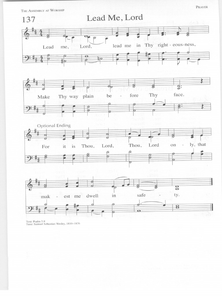 lead me lord | PDF