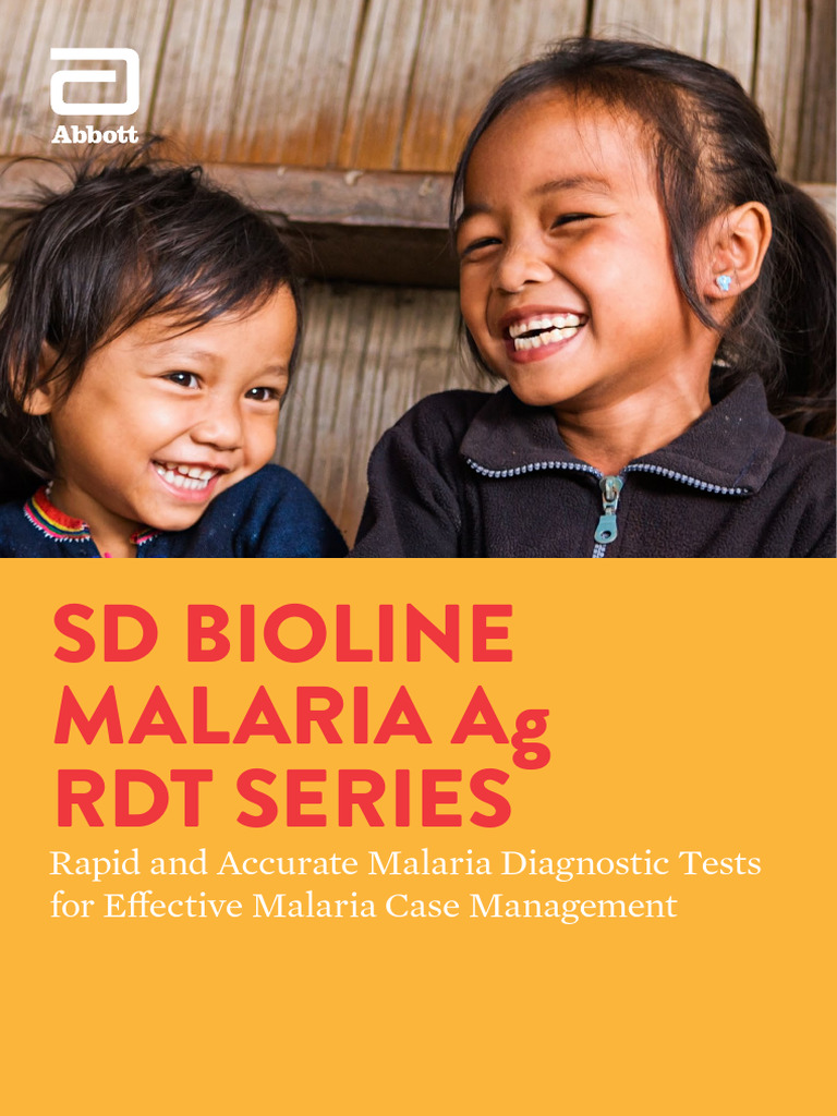 SD Bioline Malaria Ag RDT Series | PDF | Malaria | Sensitivity And Specificity