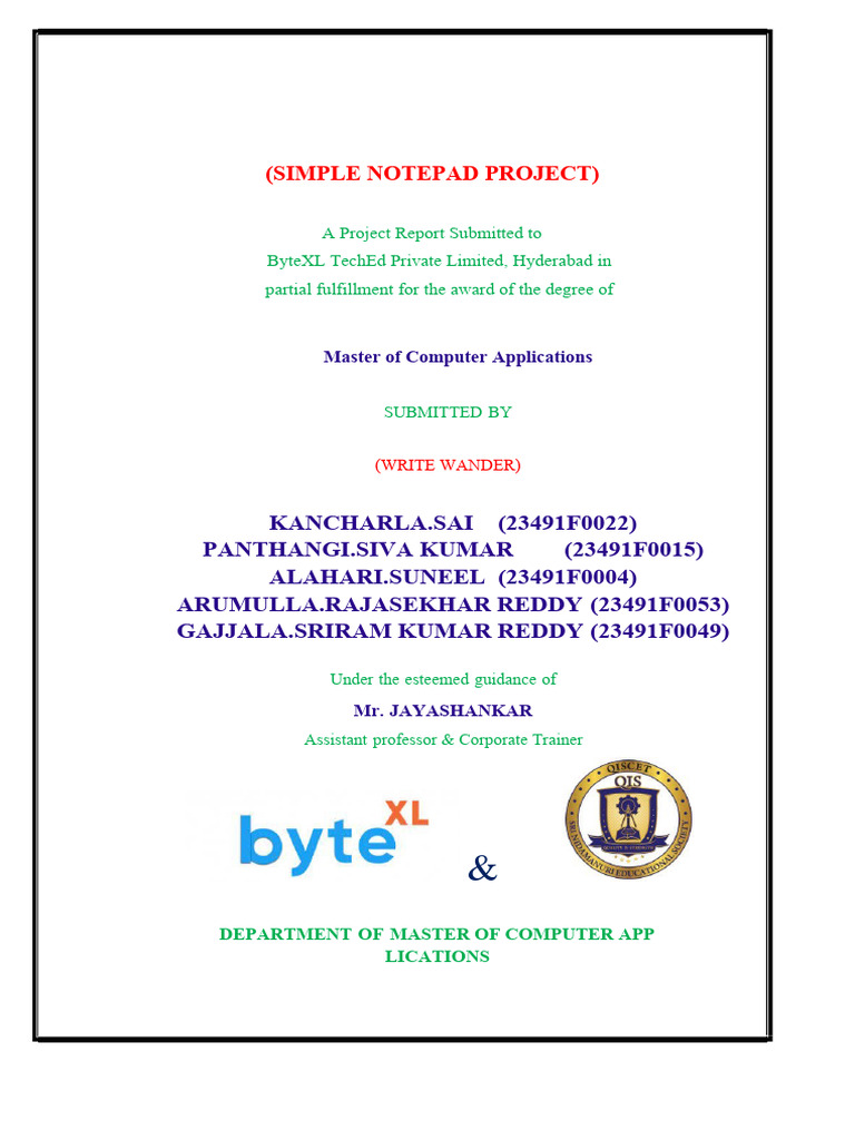 Writer Wander | PDF | Software Testing | Java (Programming Language)