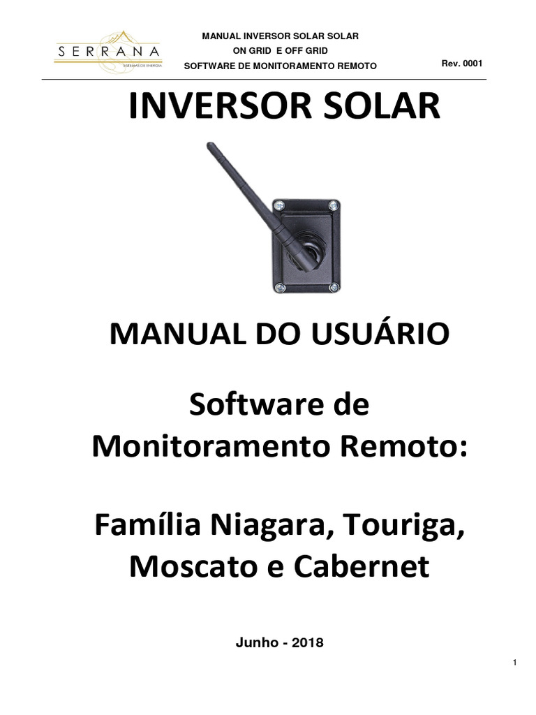 Manual do Inversor Solar e Monitoramento | PDF | Wi-Fi | Roteador ...
