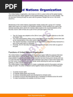 Un System Chart en | PDF | United Nations | International Relations