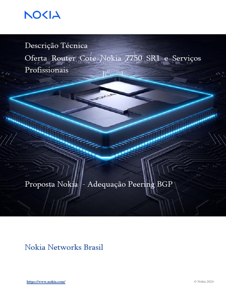 Descritivo Técnico Nokia - Oferta Norte Net | PDF | Rede de ...