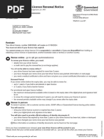 NSW Licence Application Form 1001 | PDF | Driver's License | Identity ...