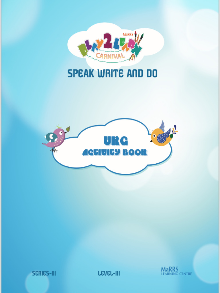 MaRRS Play2Learn Sample | PDF