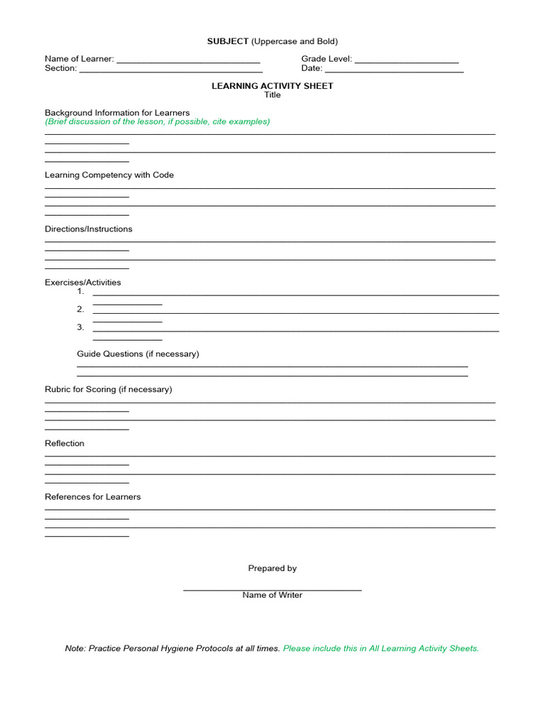 Brief Discussion of The Lesson, If Possible, Cite Examples | PDF | Learning | Behavior Modification