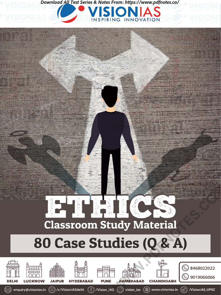 Ethics Case Studies - 2024 | PDF | Justice | Crime & Violence