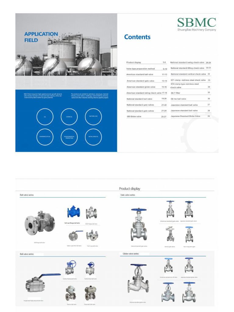 General Valve Catalog - SBMC | PDF