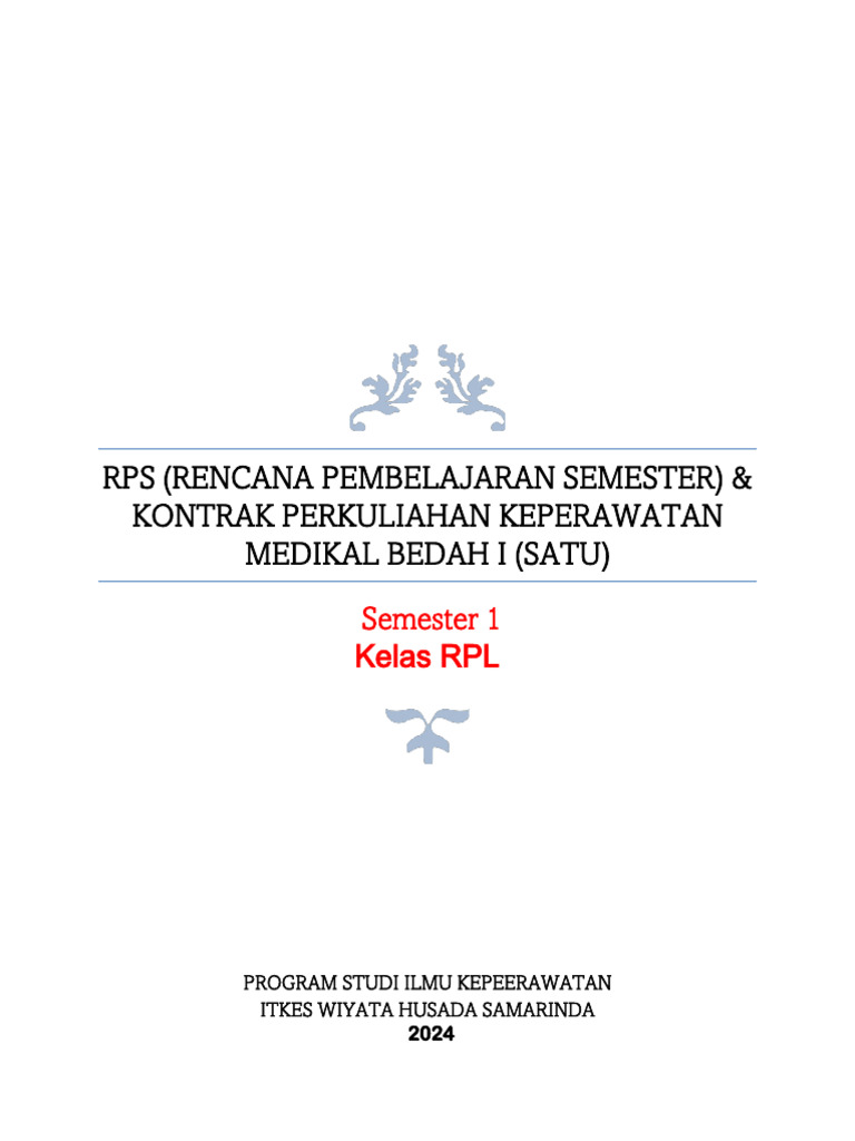 RPS KMB 1 Kelas RPL | PDF