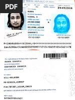 Passport Front Page | PDF