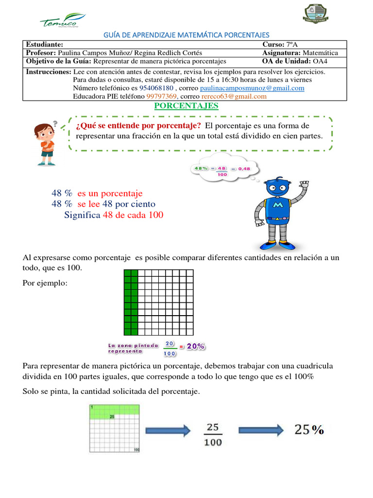 Guia Matematica 7 Basico Pdf