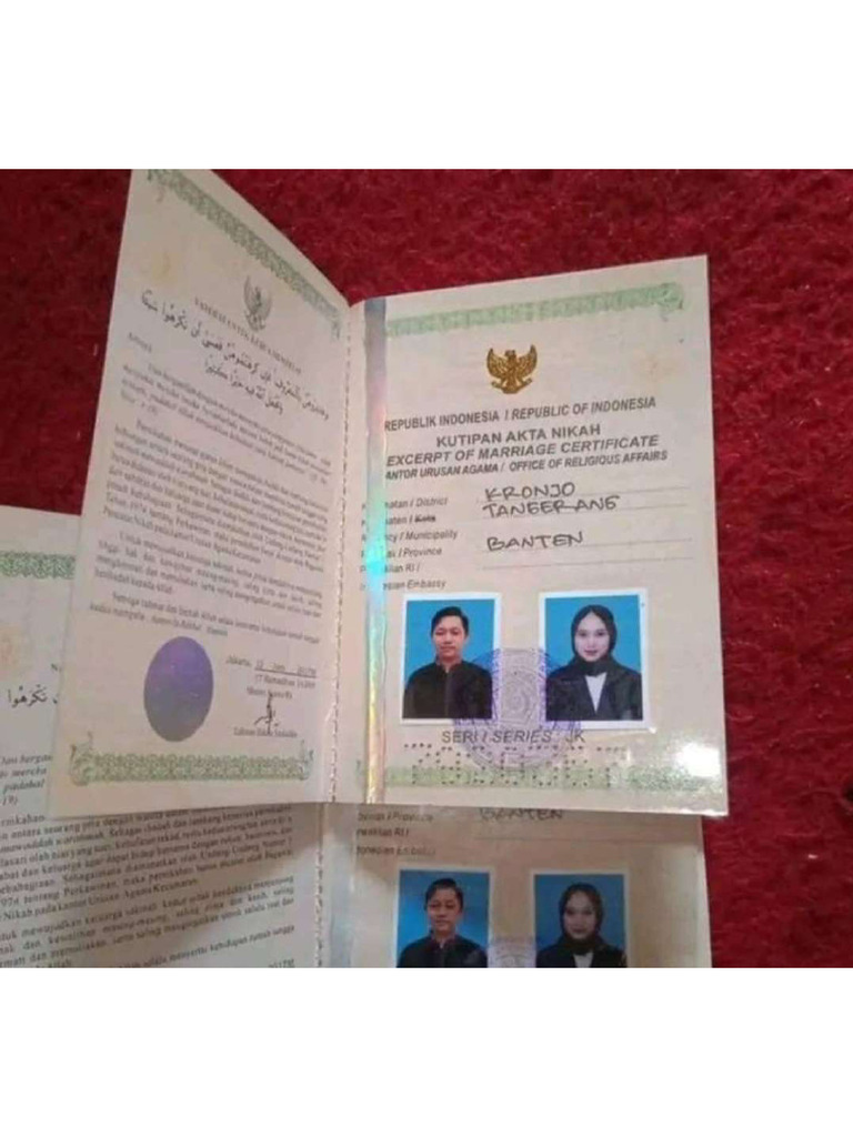 Buku Nikah Pdf