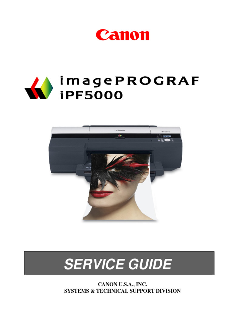 iPF 5000 SG03 | PDF | Printer (Computing) | Microsoft Windows