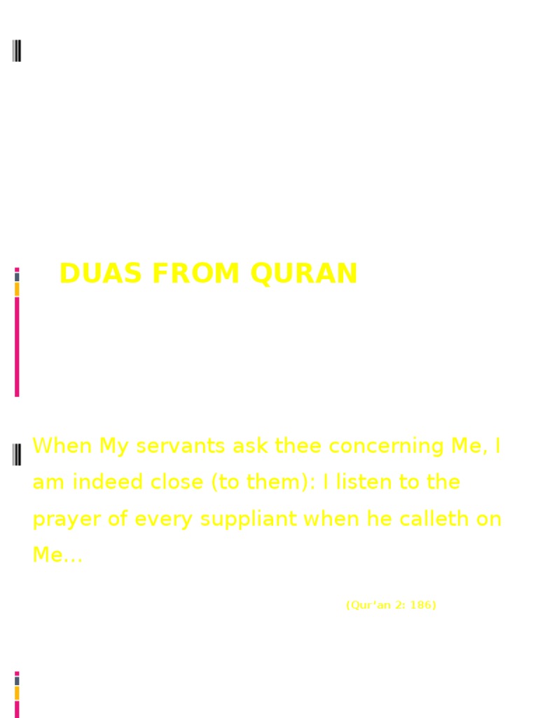 Duas From Quran | PDF | Religion & Spirituality