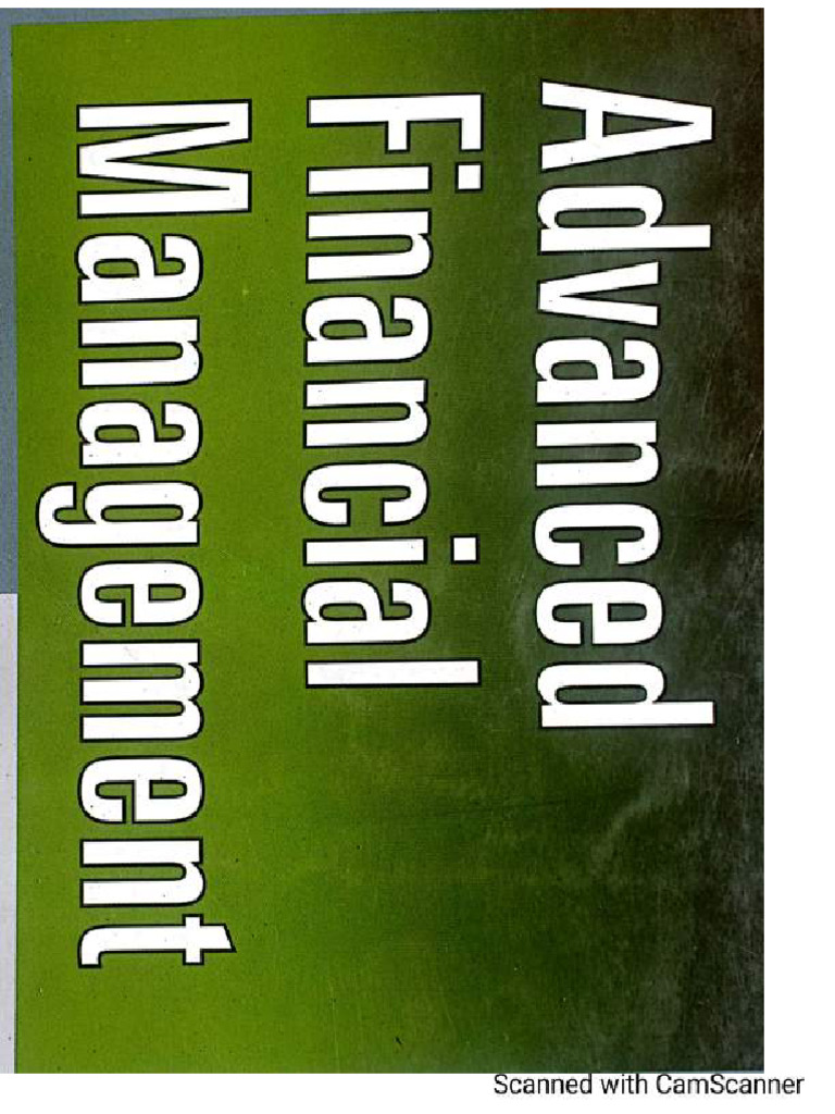 Advanced-Financial-Management | PDF