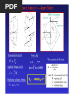 Useful Formulas For Helical Gears | PDF | Gear | Mechanical Engineering
