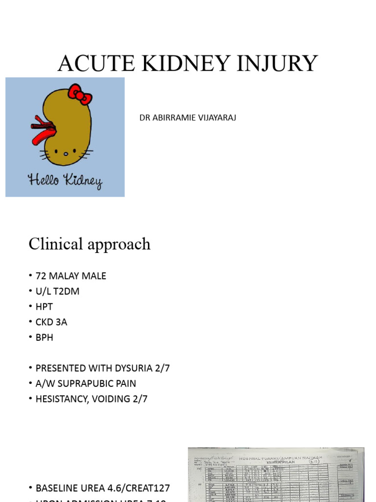 Acute Kidney Injury Abi | PDF | Kidney | Heart Failure