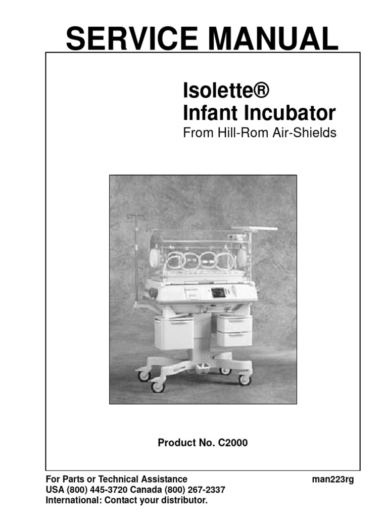 Service Manual: Isolette® Infant Incubator | PDF | Neonatal Intensive ...