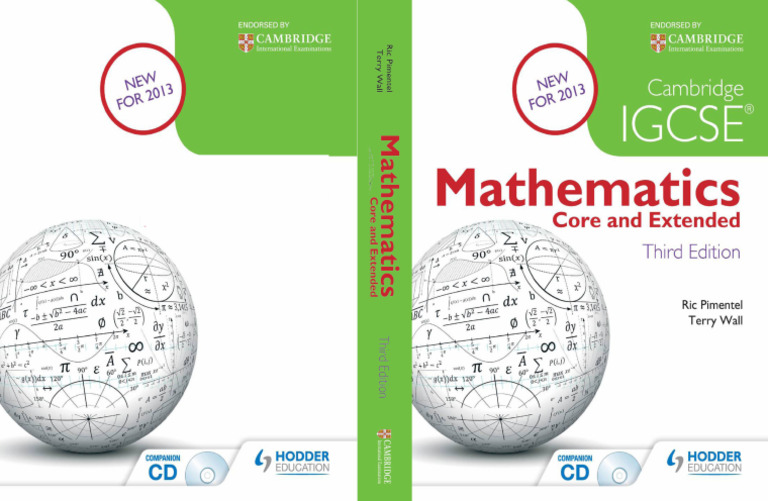Cambridge Igcse Mathematics Core Extended 1x Pdf