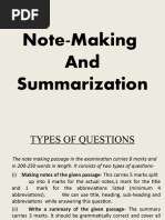 Note Making Class 11, Note Making Format, Examples, Sample | PDF | Well ...