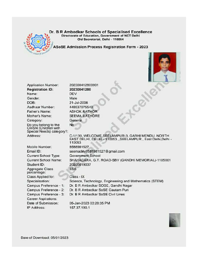 Dev Rathore Sose Register | PDF Dev Rathore Sose Register | PDF