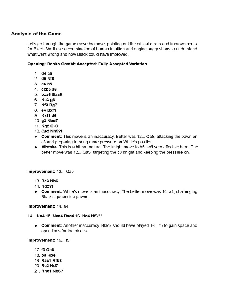 Analyse | PDF | Chess | Chess Theory