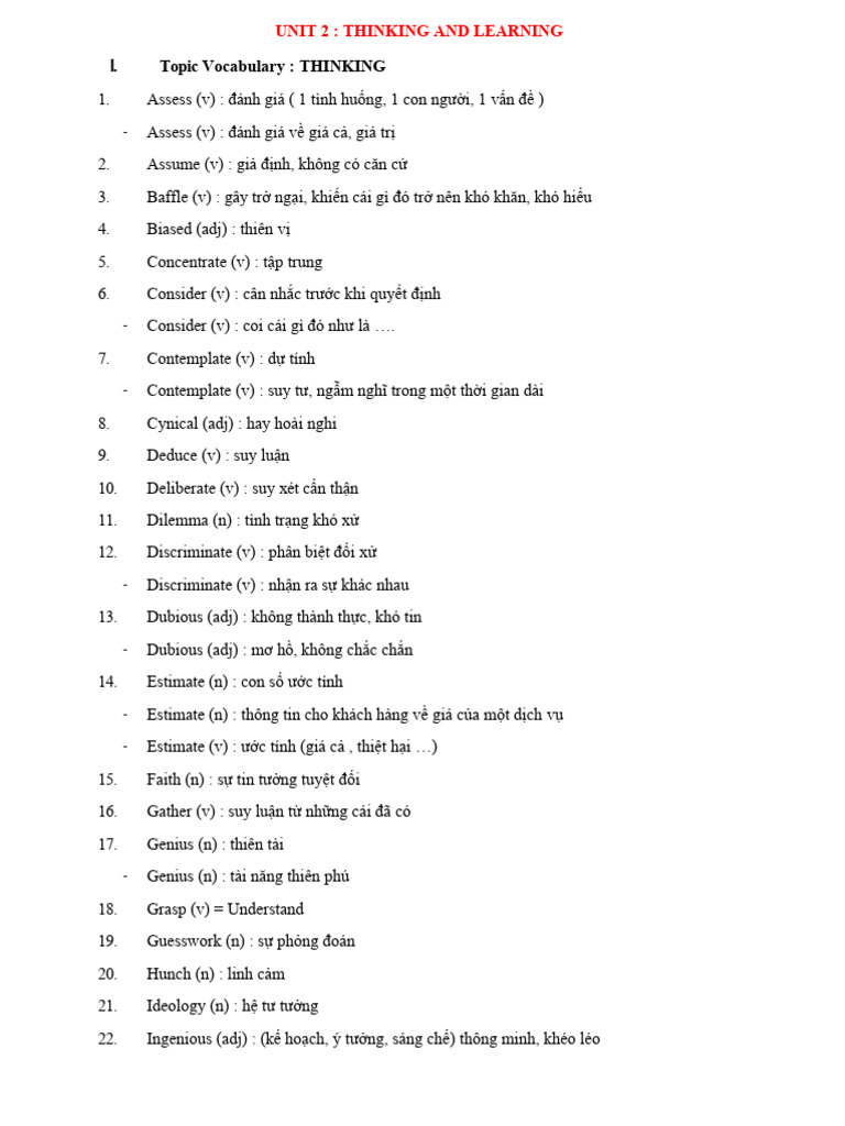 Destination C1C2 Unit 2 | PDF