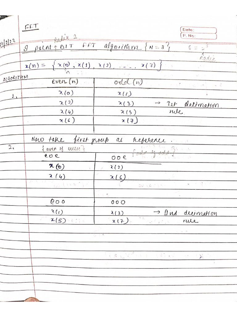 DSP Notes From Mid | PDF
