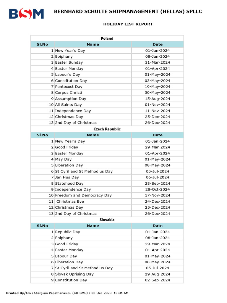 Public Holidays 2024 Philipins | PDF | Holidays | Pentecost