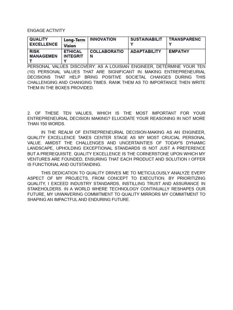 Engage Activity | PDF