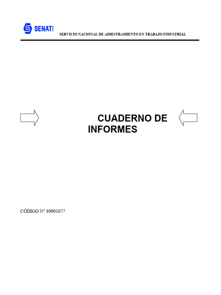 Cuaderno+de+Informes - +SEMANA 4 SENAti Administración | PDF | Habilidades de estudio | Business