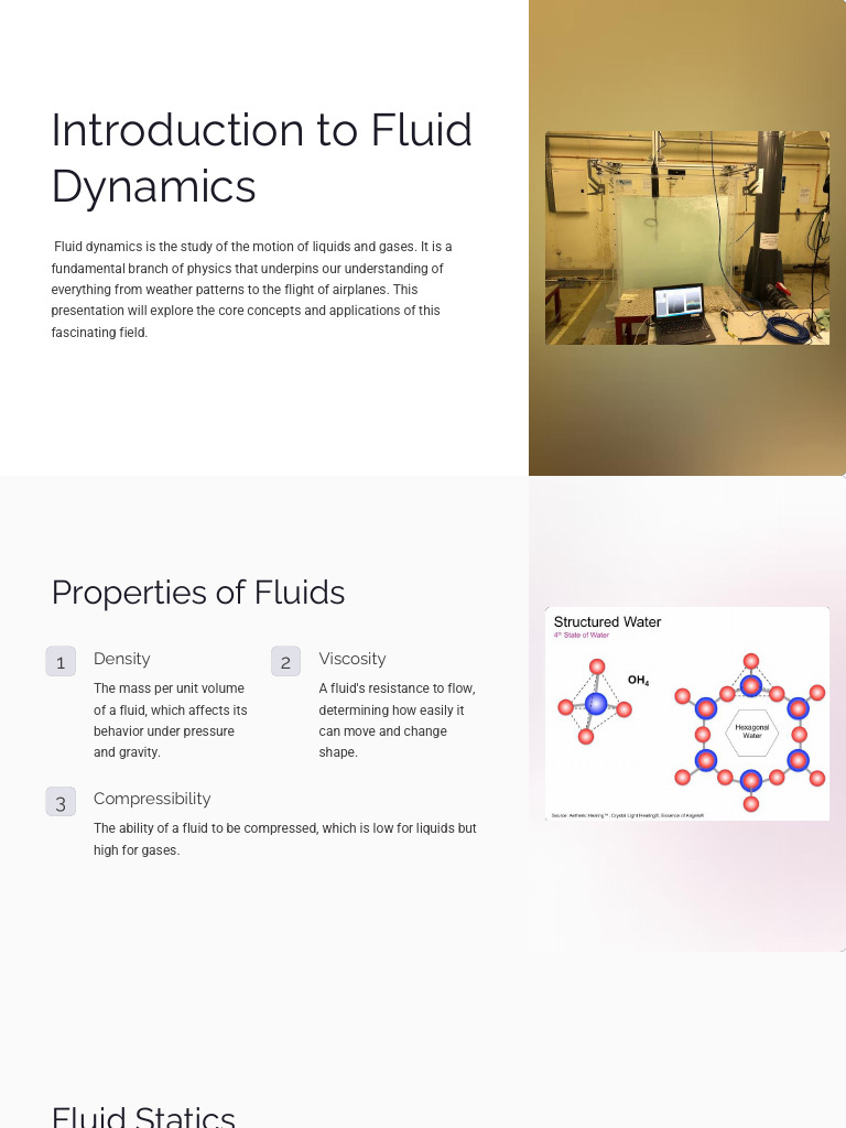 Introduction To Fluid Dynamics | PDF | Fluid Dynamics | Fluid Mechanics
