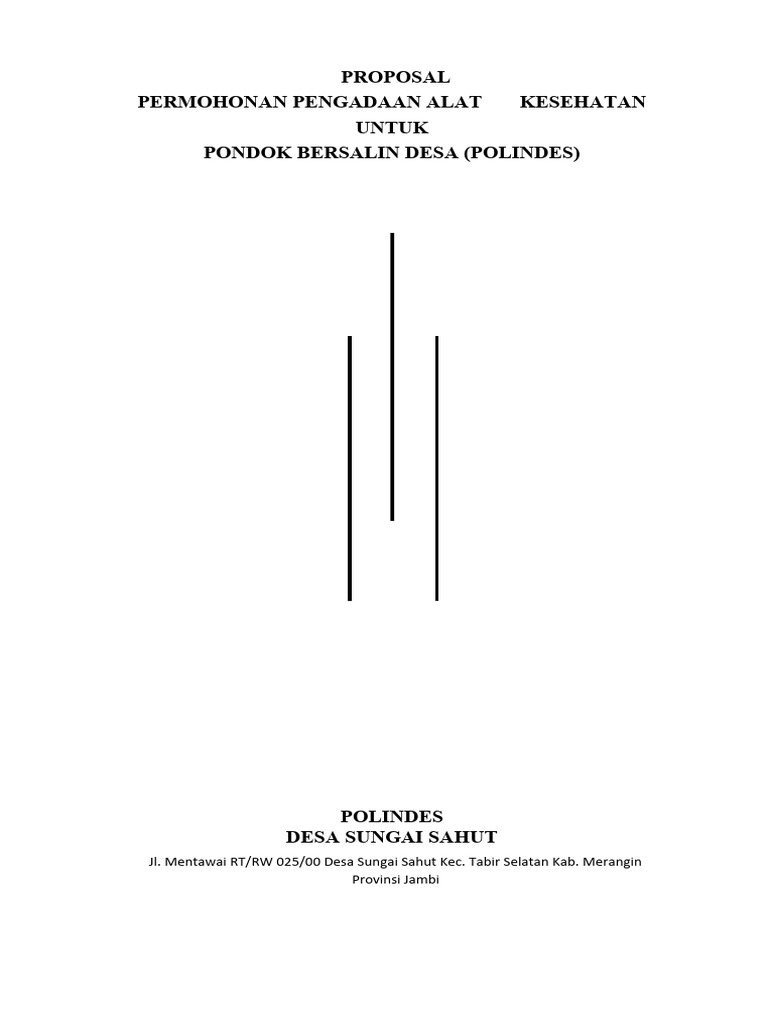 Proposal Polindes | PDF | Ilmu Sosial