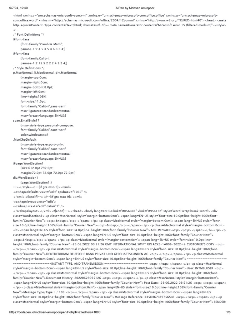 A Pen by Mohsen Aminpoor | PDF | Computer Networking | Computing