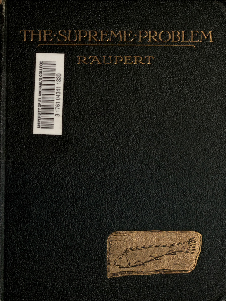 The Supreme Problem - John Raupert | PDF | Truth | God