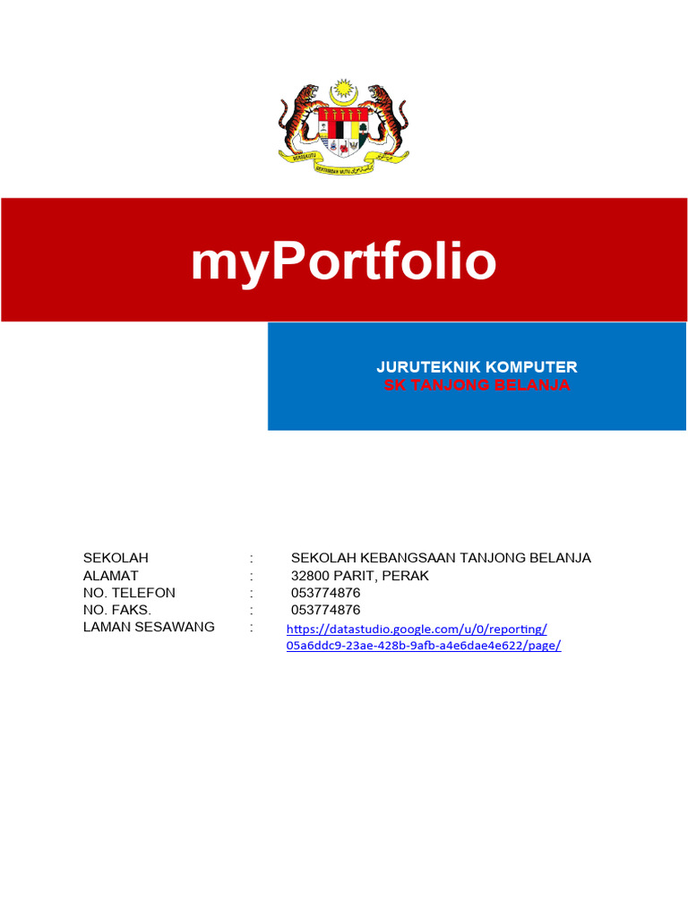 Myportfolio - JTK PEMUSATAN PKG | PDF