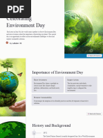 List of Environmental Days For 2025 | PDF | Natural Environment ...