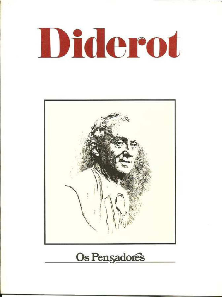 Diderot - Os Pensadores | PDF