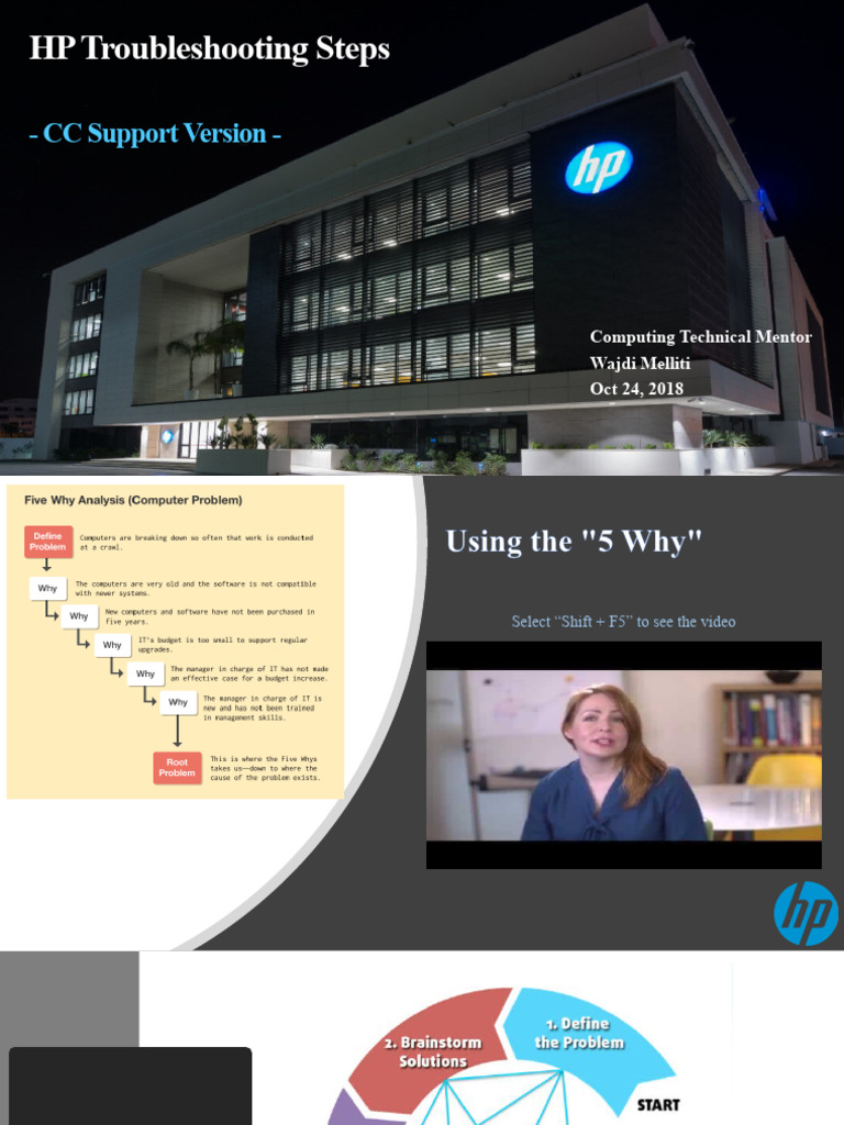 Troubleshooting Steps CC Support Version | PDF | Bios | Booting