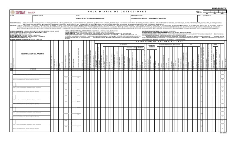 Sinba-Sis-Det-P 2024 | PDF | Depresión (estado de ánimo) | Especialidades Medicas