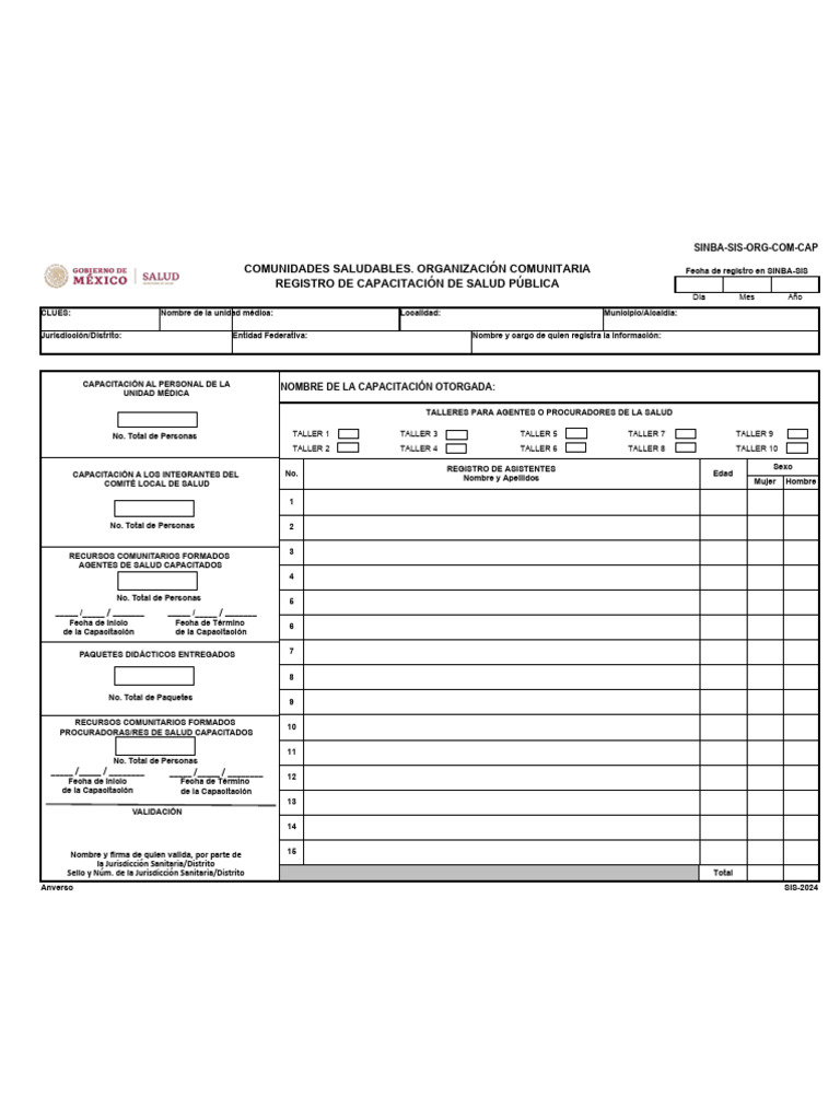 Sinba-Sis-Org-Com-Cap 2024 | PDF