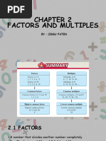 Form 1 Mathematics: Chapter 1 Exercises | PDF | Integer | Numbers