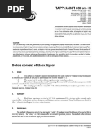 TAPPI T 441 - Water Absorptiveness (Cobb Test) | PDF | Materials