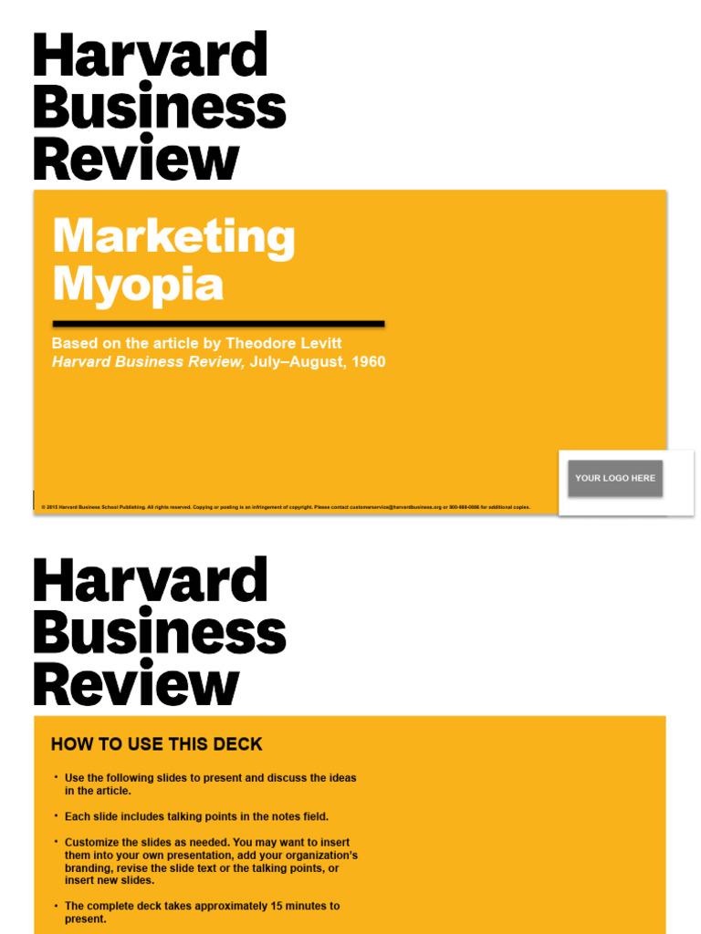 Marketing Mytopia | PDF | Economies | Business Economics