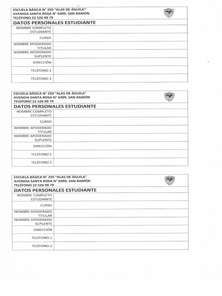 Libreta de Estudiantes | PDF